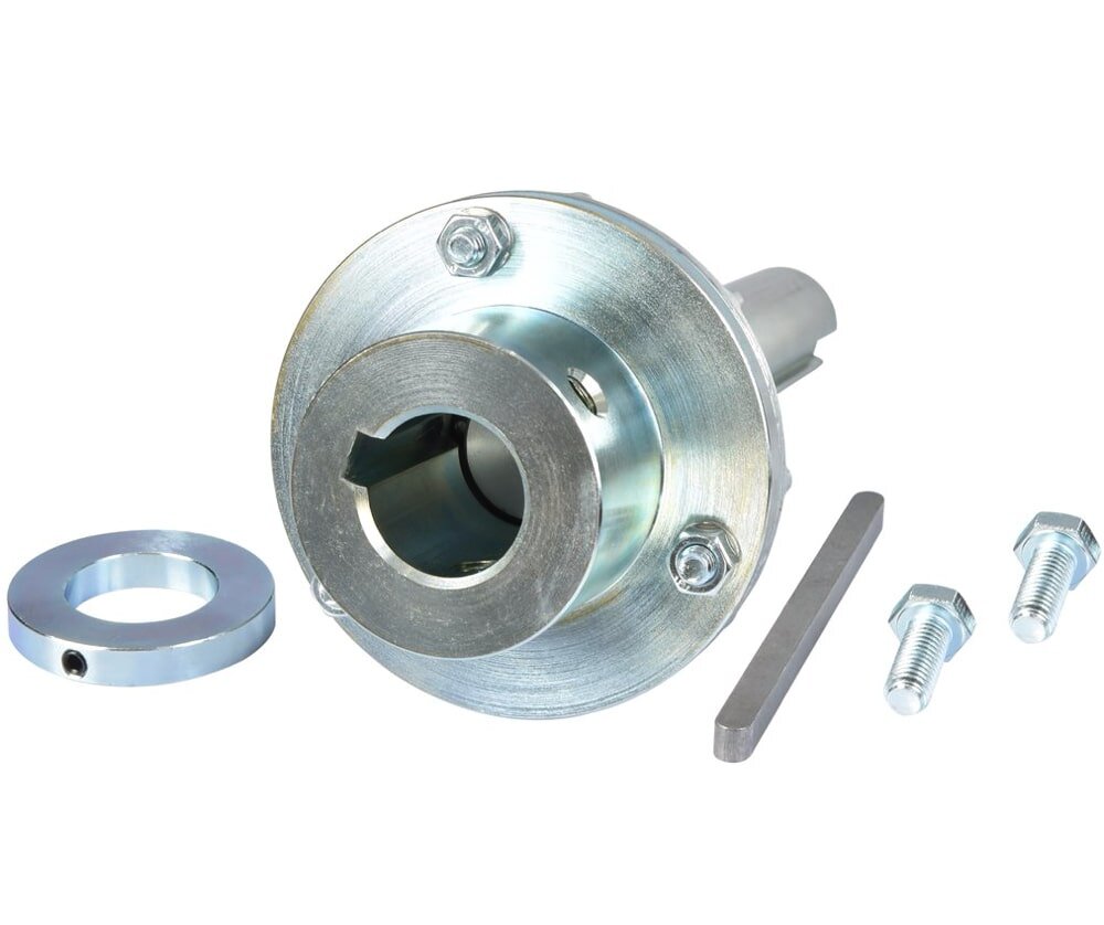 Marantec Steckwelle 25,4 mm mit Adapter für Welle 35 mm Passfederprof